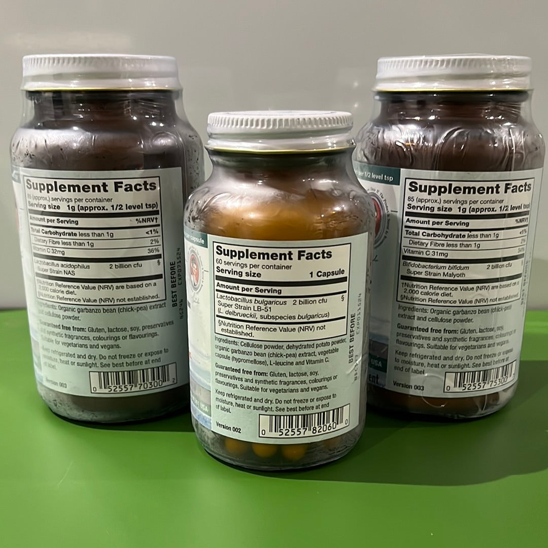 Healthy Trinity System (Dairy Free Powder and Capsules) – Natren UK